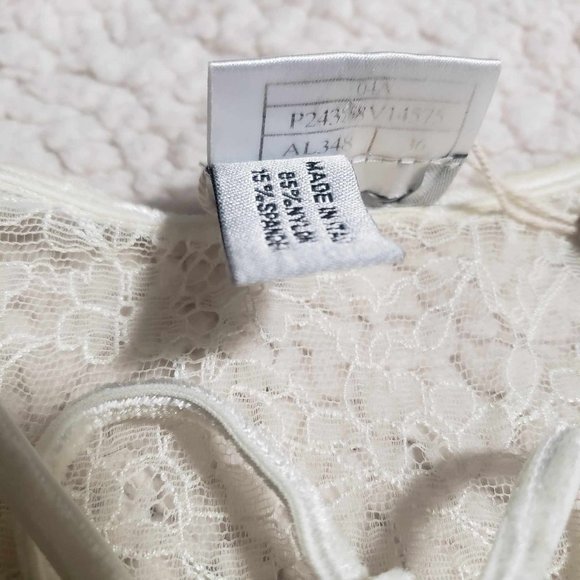 CHANEL | Tops | Chanel Lace Top | Poshmark